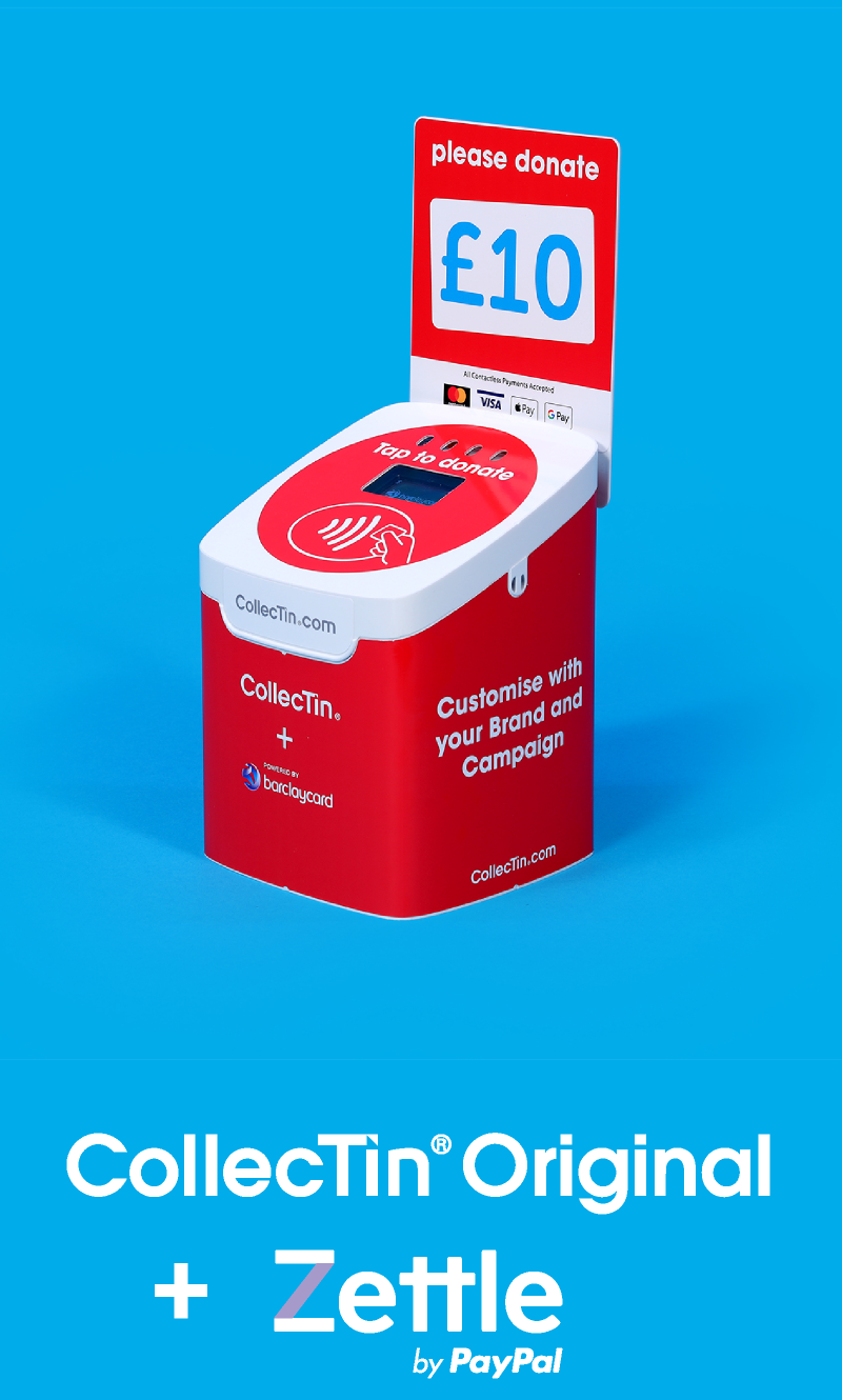 CollecTin | Tap to Donate with Contactless Charitable Giving