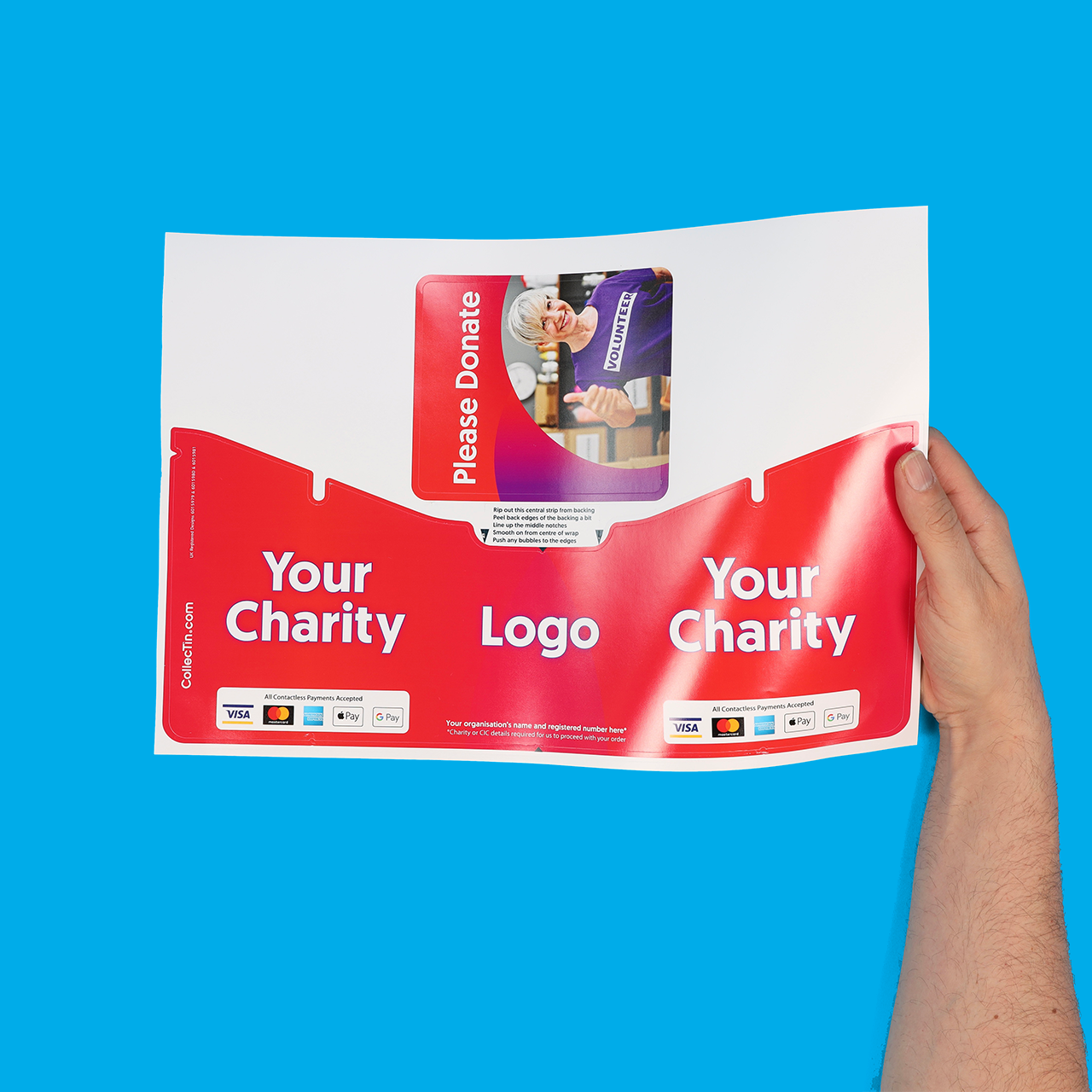 CollecTin® Solo and Original Printed Wrap - Self-applied