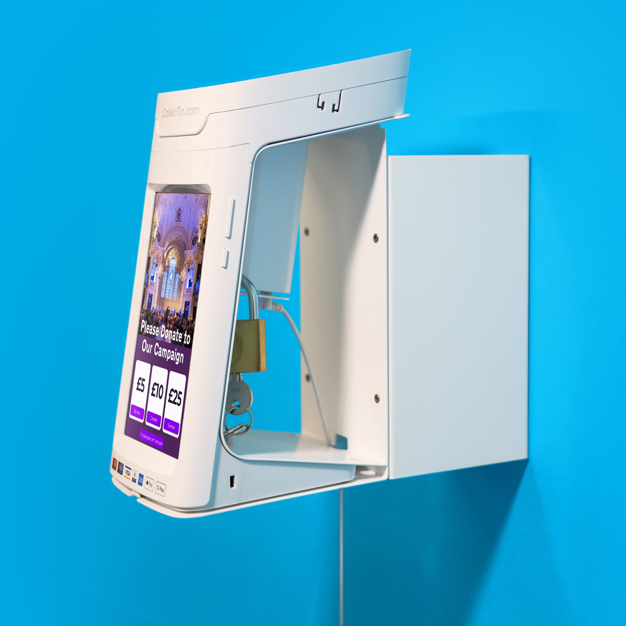 Parish Buying CollecTin® More including SumUp Reader, Secure Mount & U